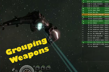 New Fitted Ship: Grouping Your Weapons