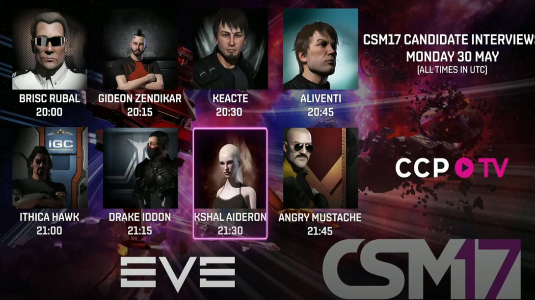 Kshal Aideron's CSM17 Interview with CCP