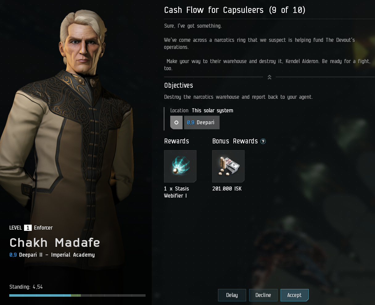 The Enforcer Career Agent Missions