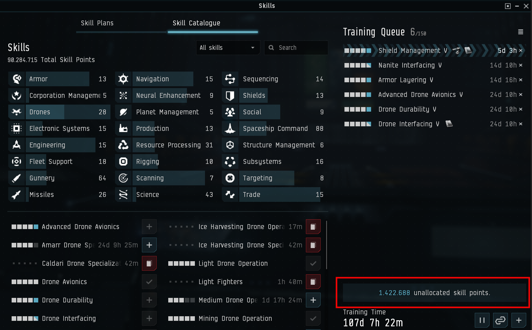 Using Large Skill Injectors in Eve Online